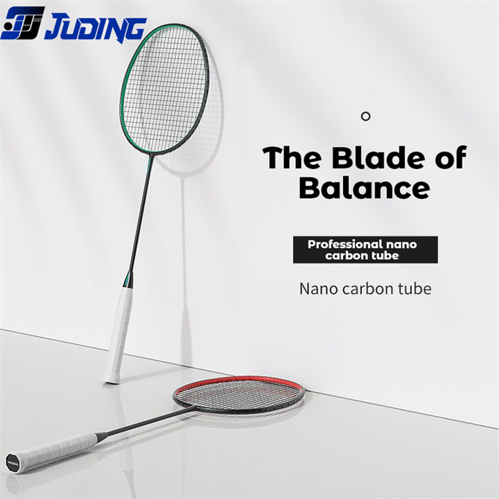 New Arrival Professional Carbon Fiber Badminton Racket 22-30 Lbs. Model ...
