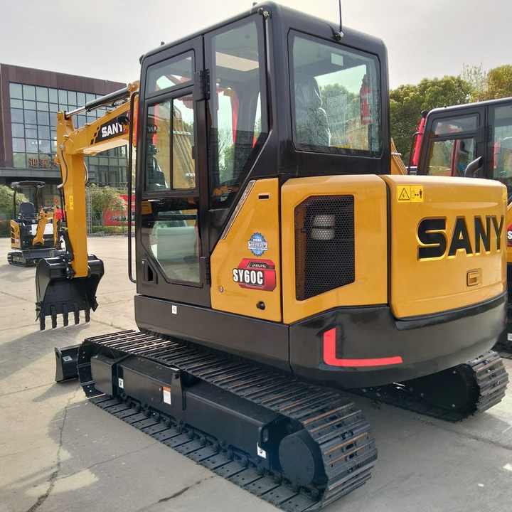 Used Sany SY60C SY60 Excavator High Quality 6 ton Mini Excavator ...