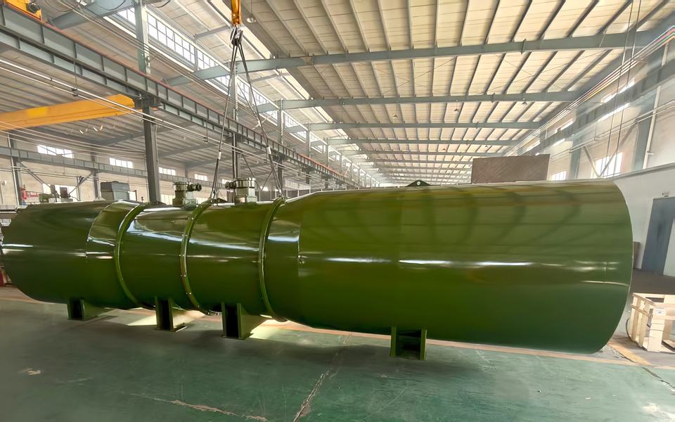 2*5.5KW Electric Ball Bearing AC Mine Shaft Explosion-Proof Duct Axial ...