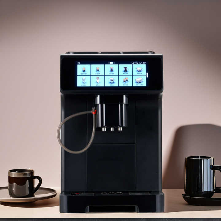 Fully Automatic Espresso Coffee Maker - Self-Cleaning & Programmable