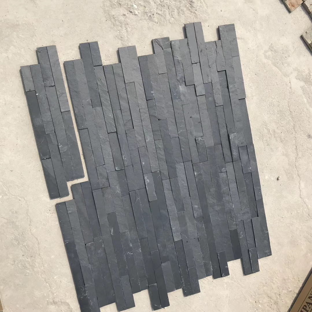 Exterior Blue Quartzite Natural Stone Veneer Cladding