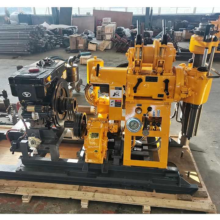 Deep Water Well Drilling Rig - XY-130YY 130m Portable Machine