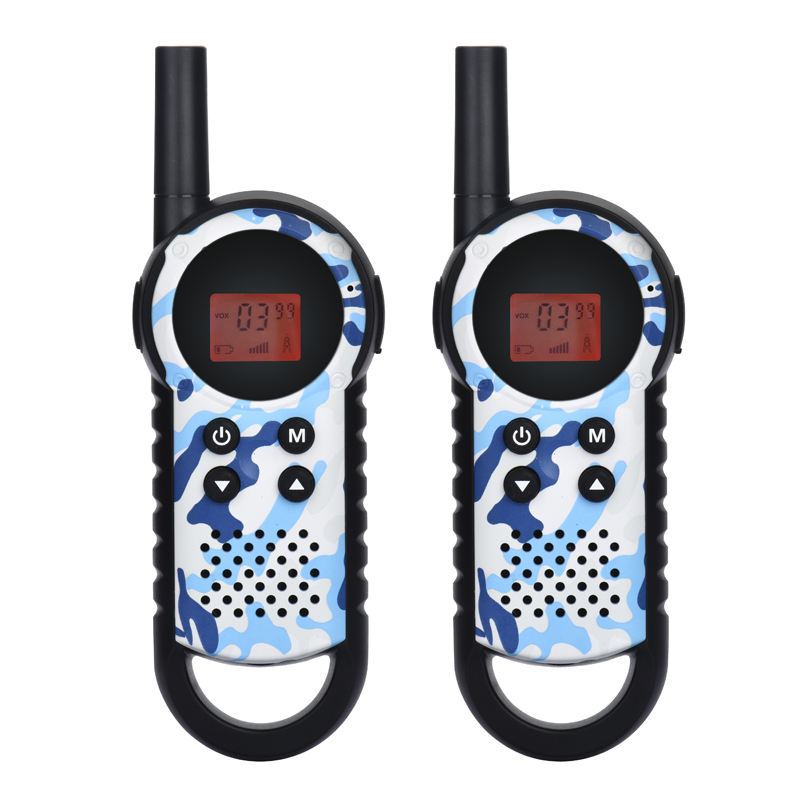 UHF 400-470mhz Handheld Radio Walkie Talkie Phone Toy for Kids Voki Toki