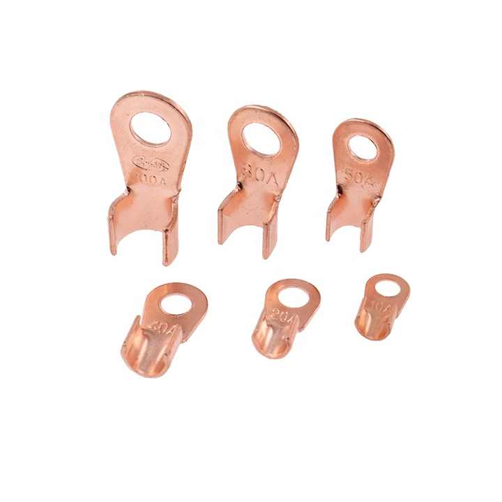 400A/500A Open Copper Nose Spot Welding Accessories Welder OT-300A Battery Cable Connector ...