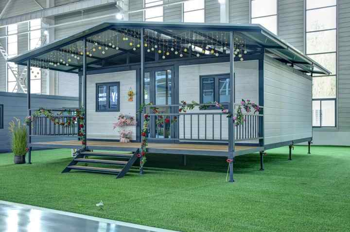 Scenic Area 40ft Mobile Container Homestay Three-in-One Activity House ...