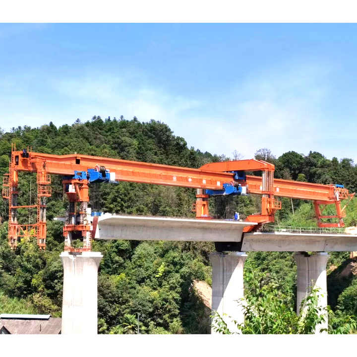 Bridge Launching Girder 180T Beam Launcher Machine for Erecting ...