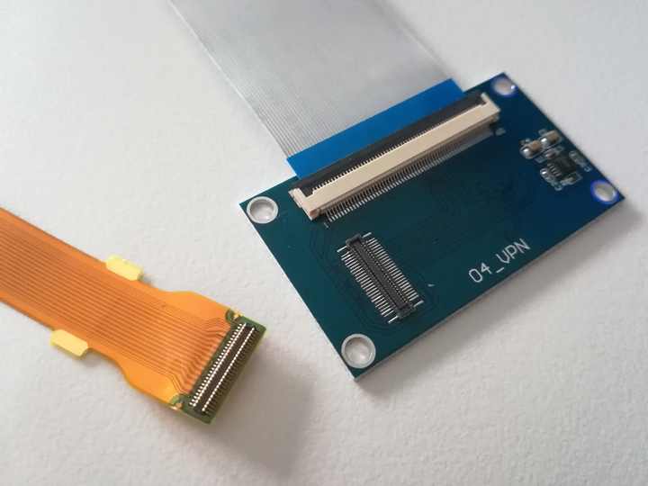 Signal to MIPI Adapter Board with 5.5 Inch Sharp 2K LCD