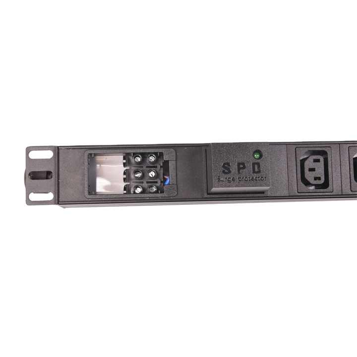 IEC C13 PDU 6 WAY 250V 16A hot swappable surge protection wireless ...