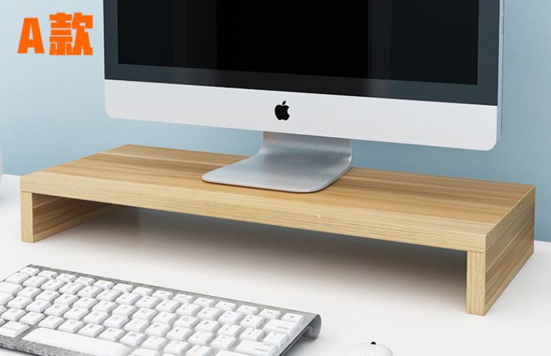 Computer Monitor Elevator - Versatile Wooden Desktop Racks
