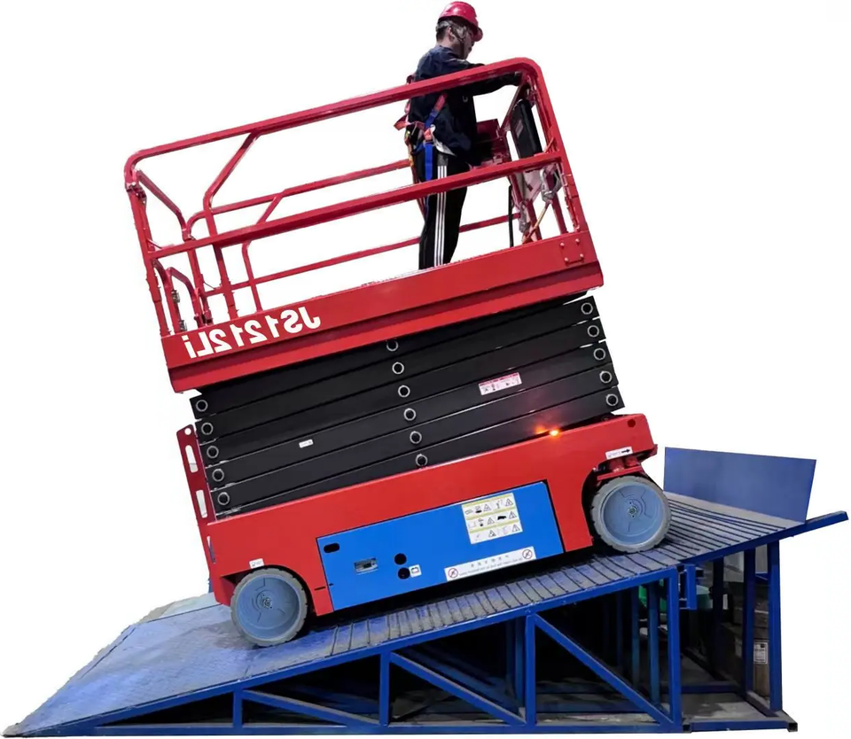 CE ISO Scissor Lift Table Elevated Electric Aerial Work Platform Table ...