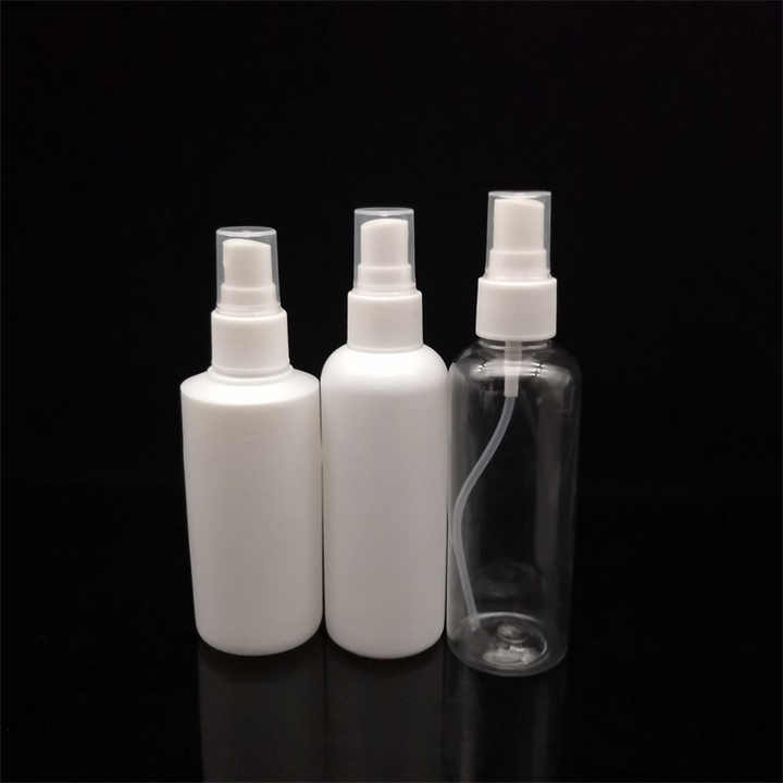 Free Sample HDPE White Plastic Medical Liquid Spray Bottle with Fine ...