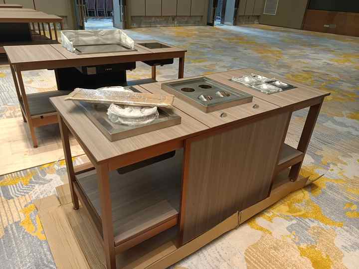 Restaurant Kitchen Equipment Versatile Folding Buffet Table Structure ...