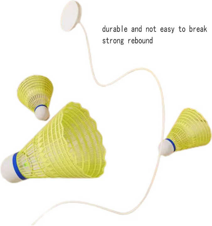 Single Badminton Training Device - No Need to Pick up Ball
