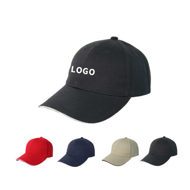 6 Panel Custom Printed 3D Puff Embroidered Logo Sport Hat Caps Sandwich ...