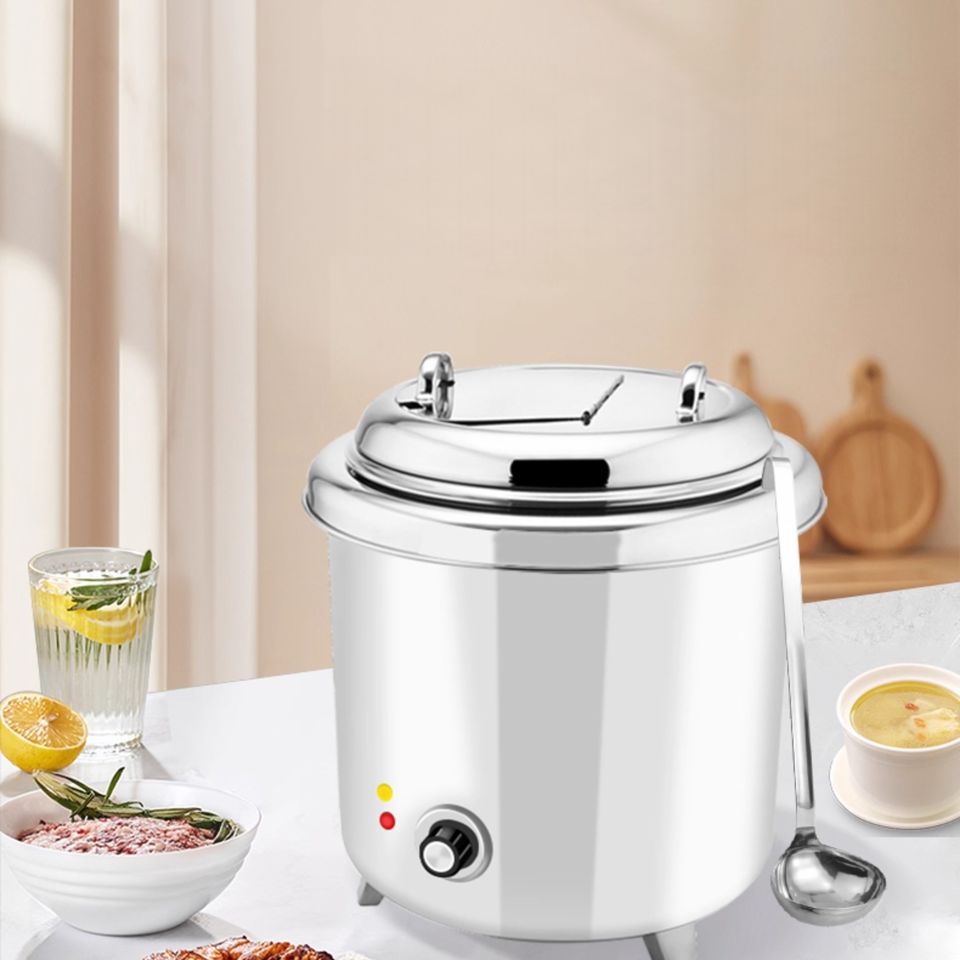 Hot Selling Thickened Stainless Steel Soup Warmer Catering Adjustable ...