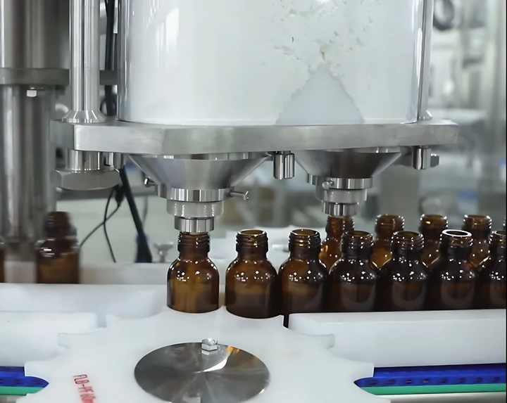 Automatic Cough Syrup Bottler Continuous Flow Liquid Sweetener ...