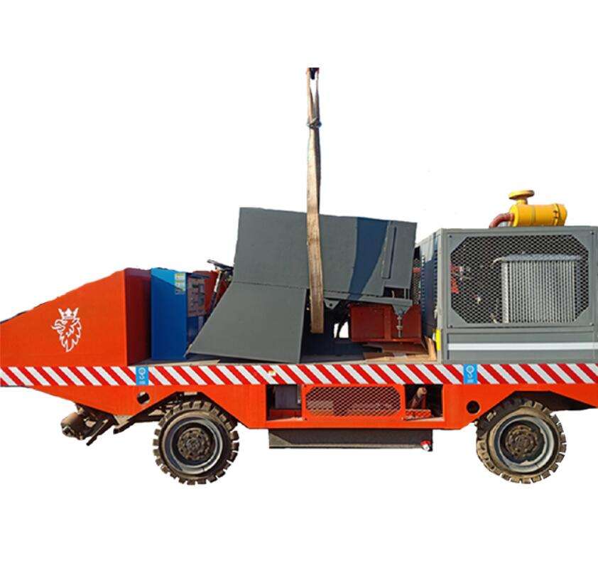Advanced Automatic Mobile Diesel-Powered Motor Concrete Slipform Curb ...
