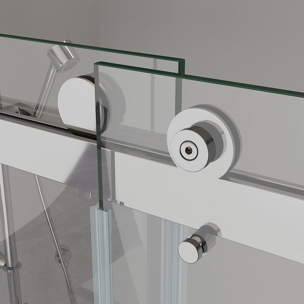 Frameless Shower Screens - Sliding Bath Screens 10mm Tempered Glass