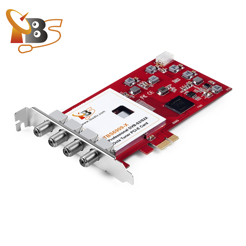 Спутниковые карты TBS - решения с тюнером DVB-S2X для прямого эфира