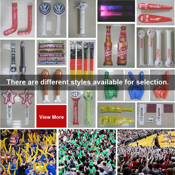 Thunder Sticks Cheering Sticks Plastic Cheerleader Spirit Stick Clapper ...