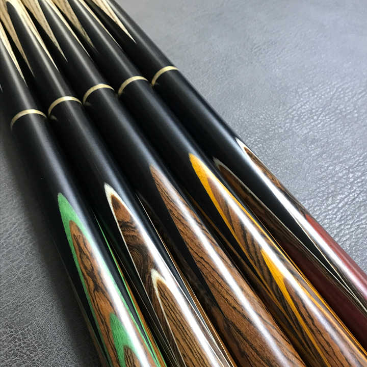 3 / 4 Jointed Wood Core Pool Cue Shaft Ash Wood One Piece Pool Billiard ...
