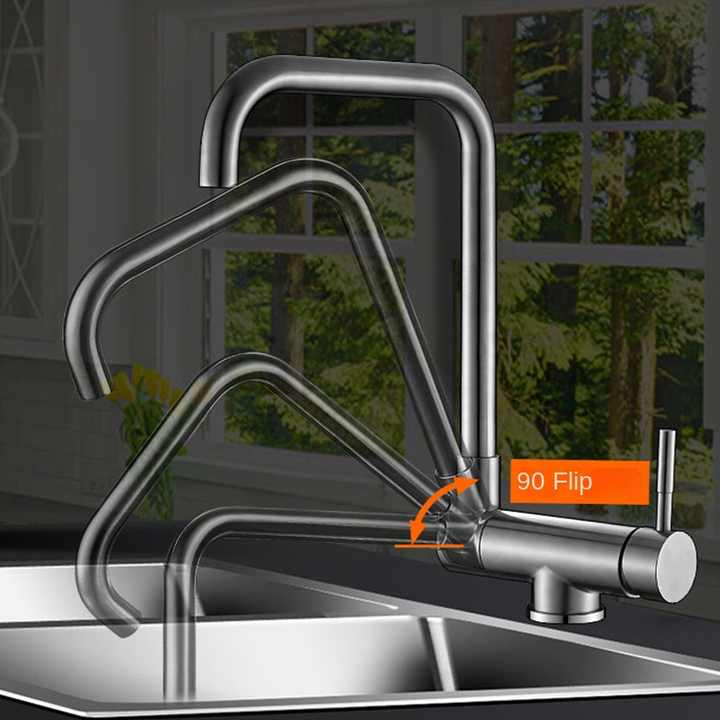 Modern Stainless Steel Folding Sink Hot Cold Kitchen Vegetable Washing ...