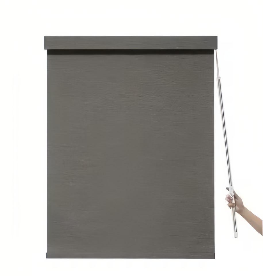 Automatic Cordless Smart Double Zebra White Blackout Roman Style Window ...