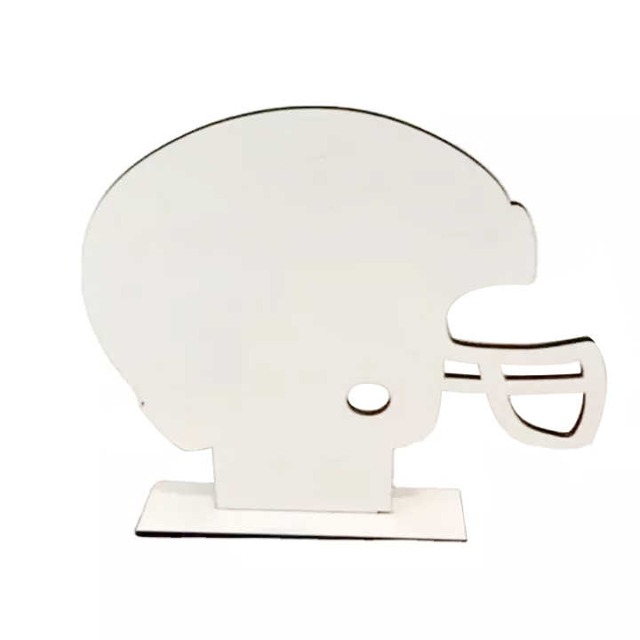 Customs MDF Football Helmet Stand - Sublimation Photo Frame