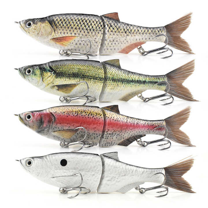 2024 New Model 2-Joint Shad Bait - Durable & Versatile Lure