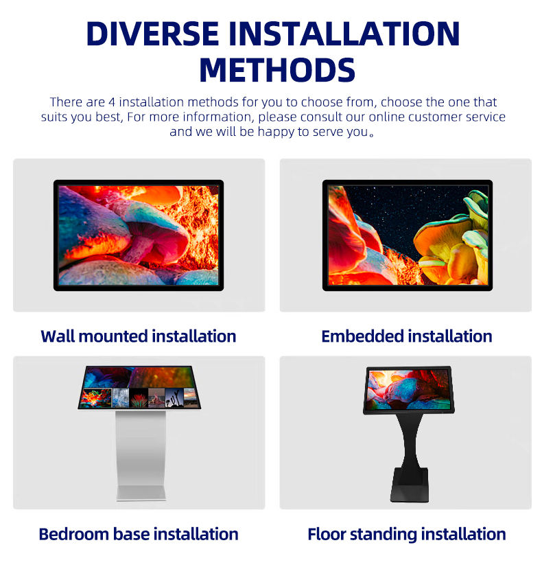 Digital Signage Touch Screen in HD, Supports Capacitive and Infrared ...