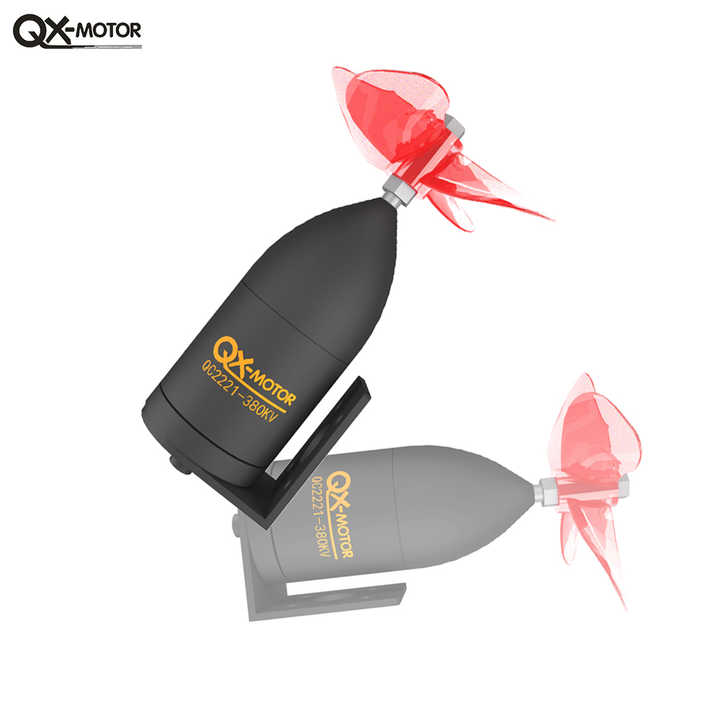 QX-MOTOR QC2221 Underwater Thruster - Brushless Motor for RC Boats