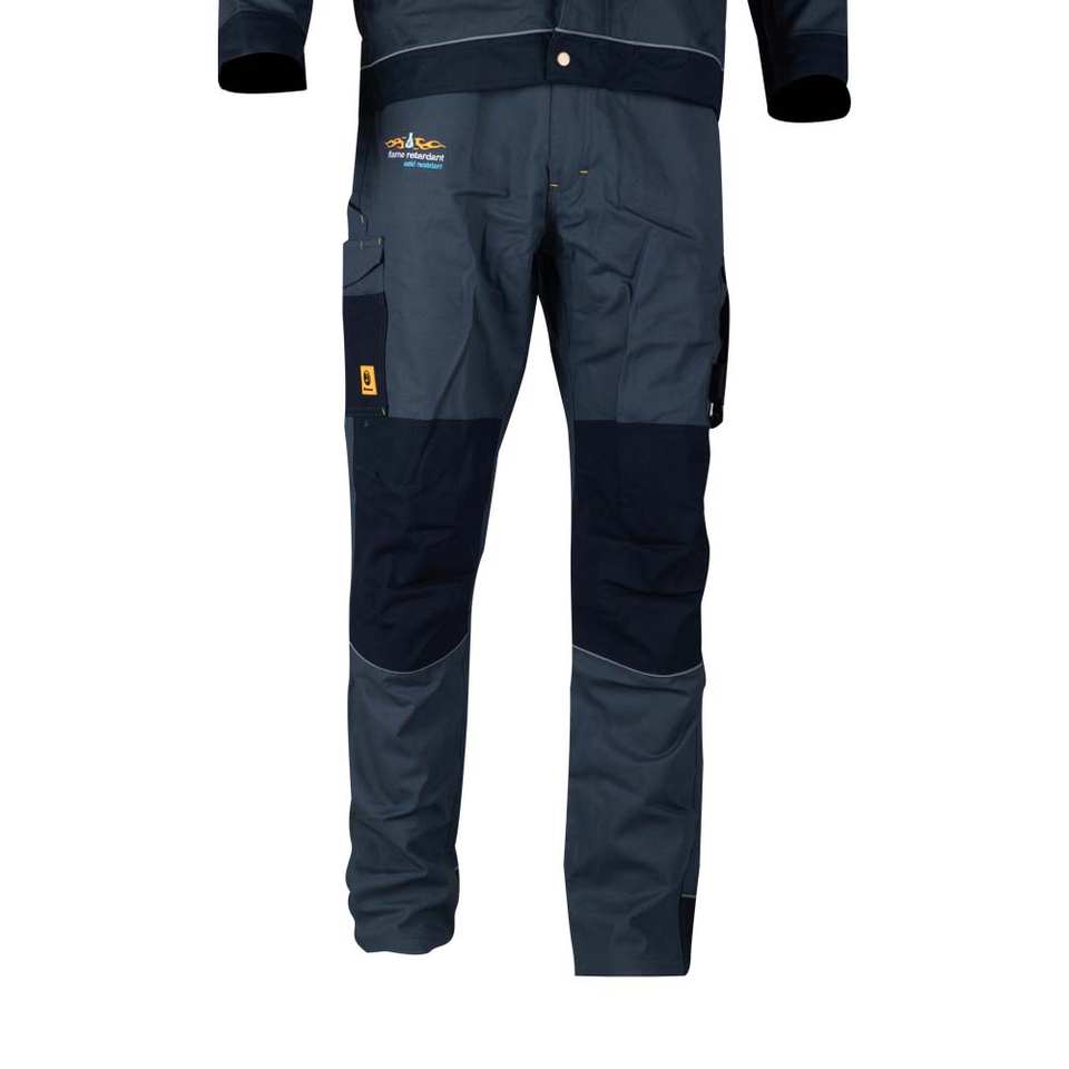 EN 14116 ISO 280GSM Cotton Canvas FR Workwear Welding Pants