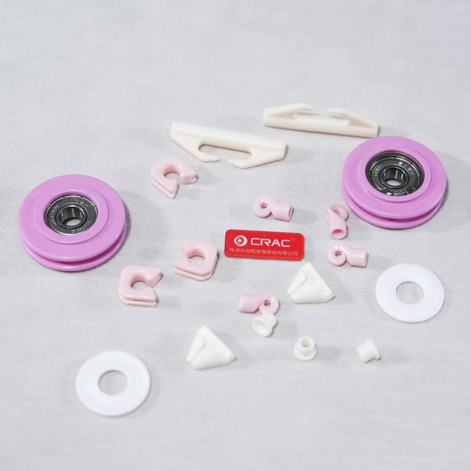 U Shape Industrial Ceramic Yarn Guide-High Wear Resistance for Textile ...