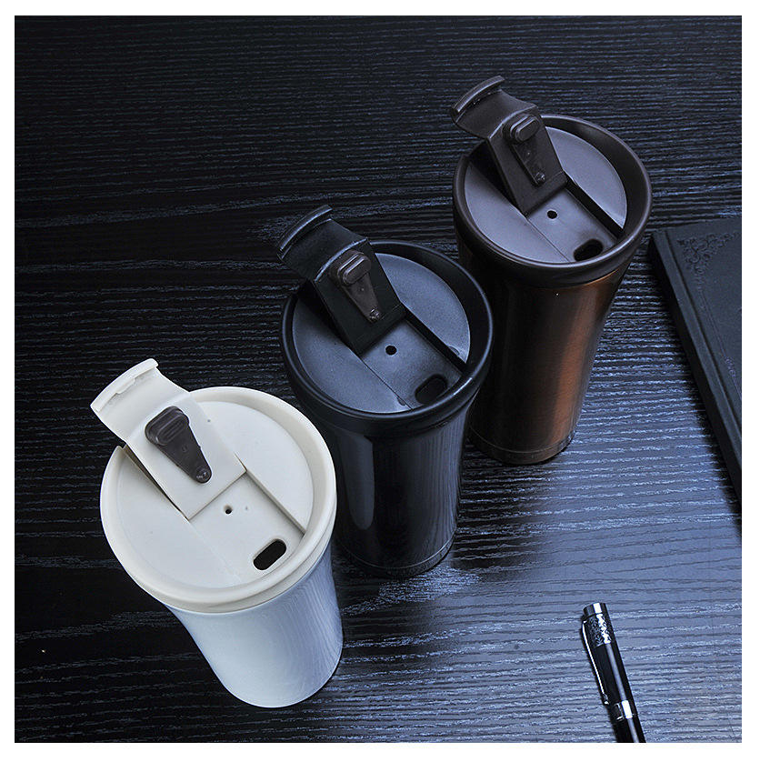 304 Stainless Steel Hourglass-Shaped Slim Mug 17 oz Double-Walled ...