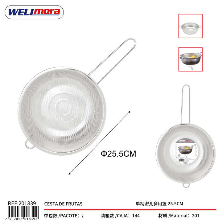 Single-Handle Multipurpose Strainer Basket Dense-Hole 201 Stainless ...