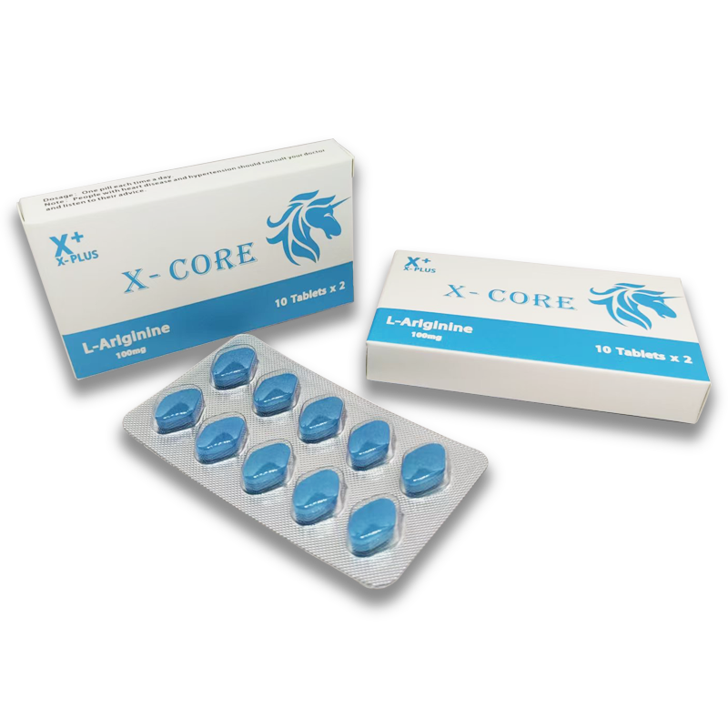 X Core Male Herbal Energy Blue Pills Natural Black Maca Powder Enhance ...