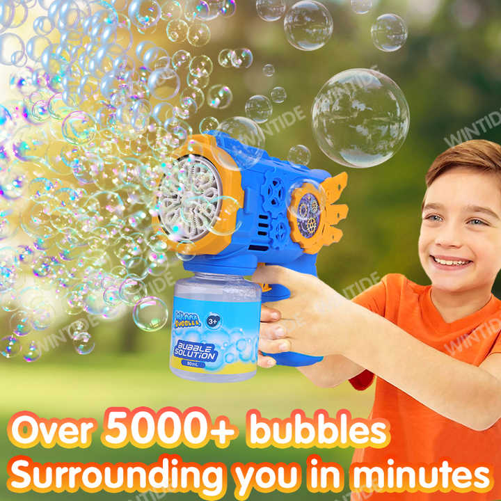 Wholesale Unisex Bubble Machine - Automatic PP Plastic Gun