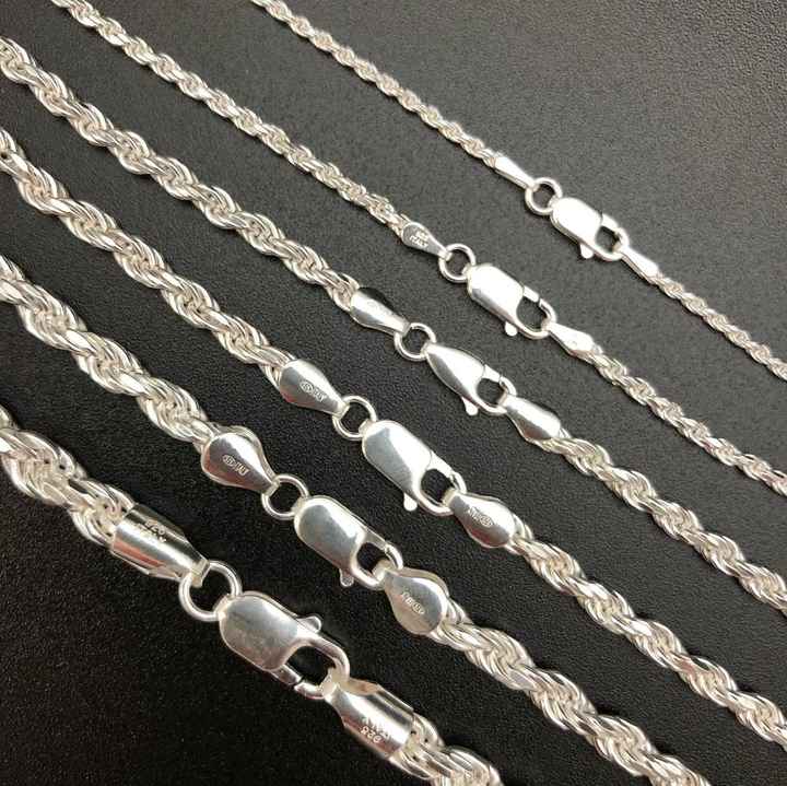 Shop Our 925 Silver Cuban Link Chains - Perfect for Men & Women