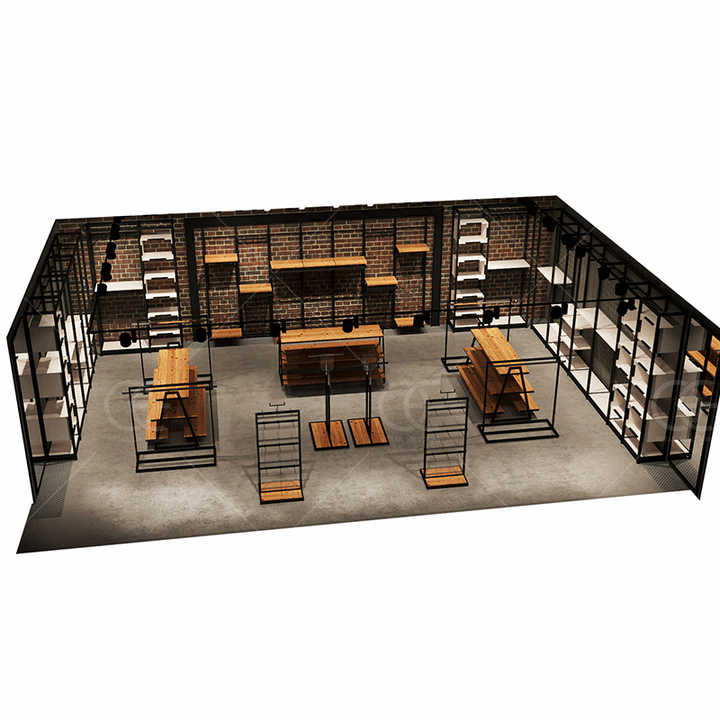 Shop Our Modern Interior Design for Fashion Clothes Display