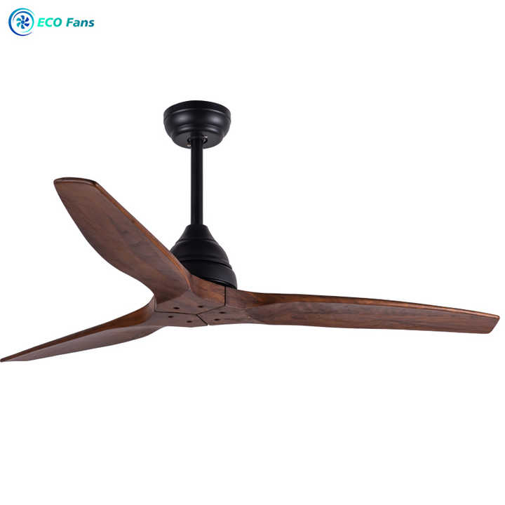 Eco Solid Wood Leaf Ceiling Fan,Nordic Restaurant,Living Room,Retro ...