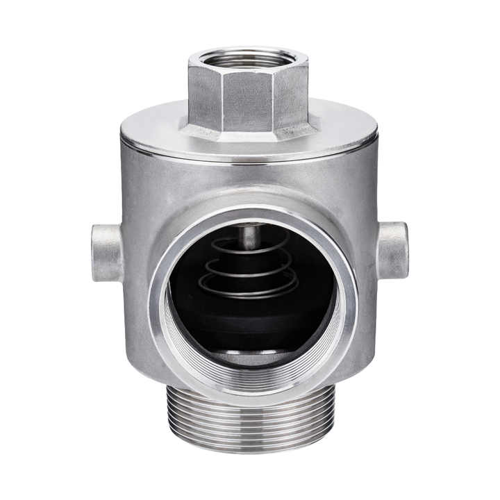 2 Inch NPT Spring Check Valve SUS316 Threaded Type for Liquid Return ...