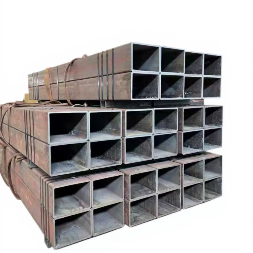 Carbon Mild Steel Rectangular Welded Tube for Building Construction ...