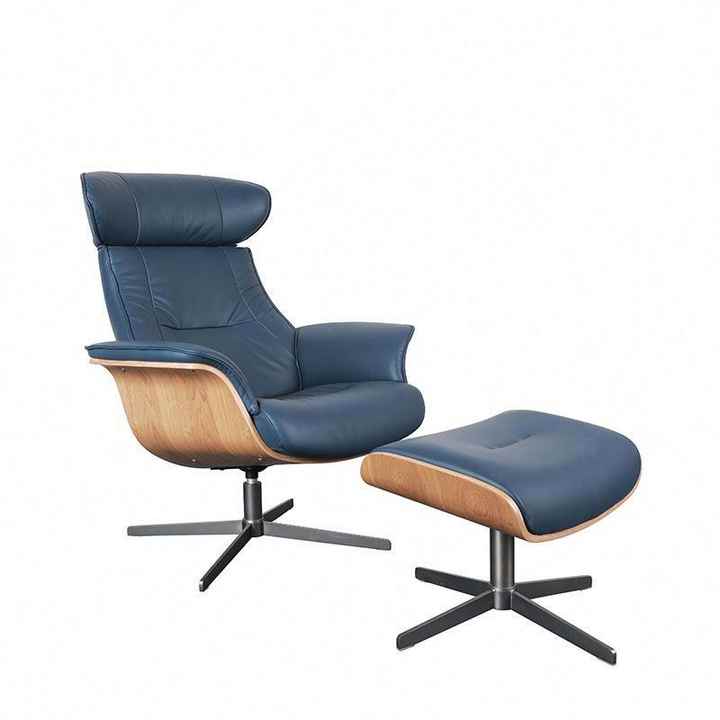 Modern Leather Recliner Sofa for Living Room Comfort