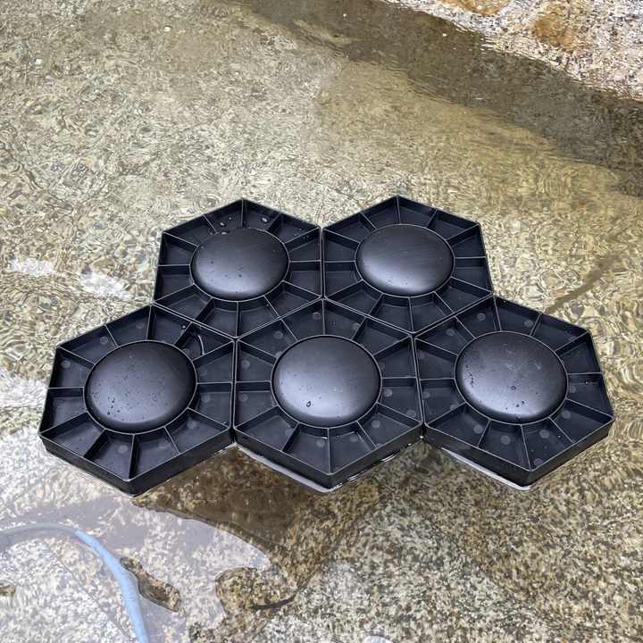 Hexagonal Floating Shade Ball Injection Molded Windproof and ...