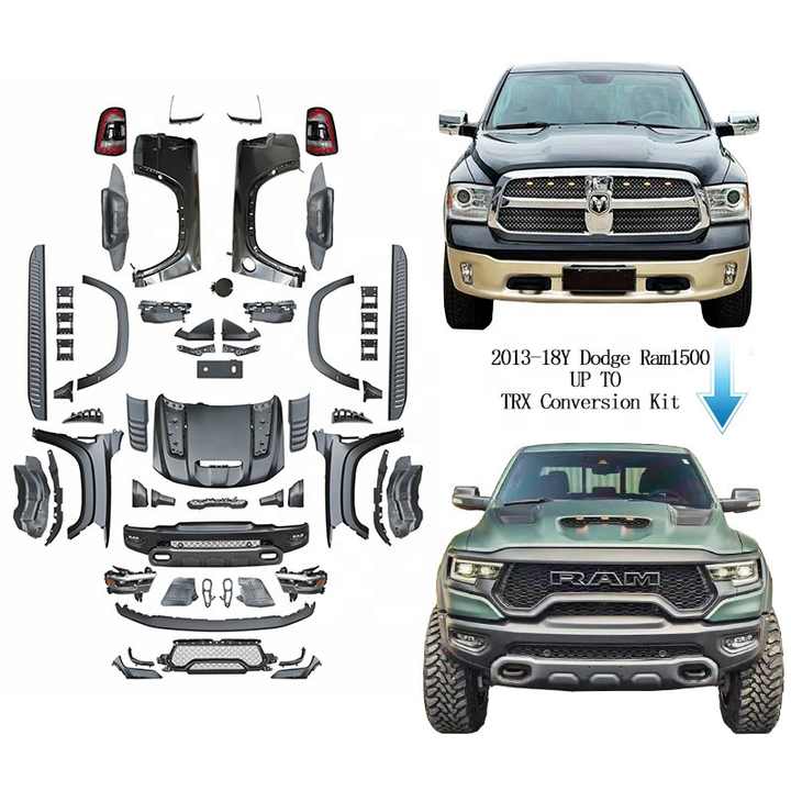 Dodge Ram Parts Painted 2019 2024 Dodge Ram 1500 Rear Bumper | Genuine