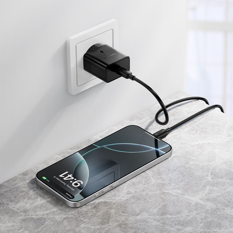 Hoco N76 Star Single Port PD 25W Charger - Eco-Friendly Fast Charging