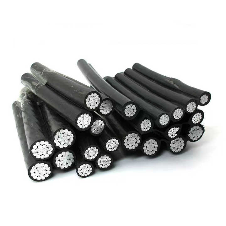 Single Core All Aluminum Stranded Conductor PE/XLPE Insulated ABC Cable ...