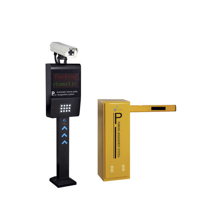 License Plate Recognition Car Parking System with HD Camera