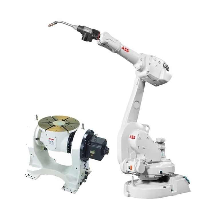 6 Axis Robotic Arm ABB IRB2600-20/1.65 With CNGBS Robot Positioner As ...