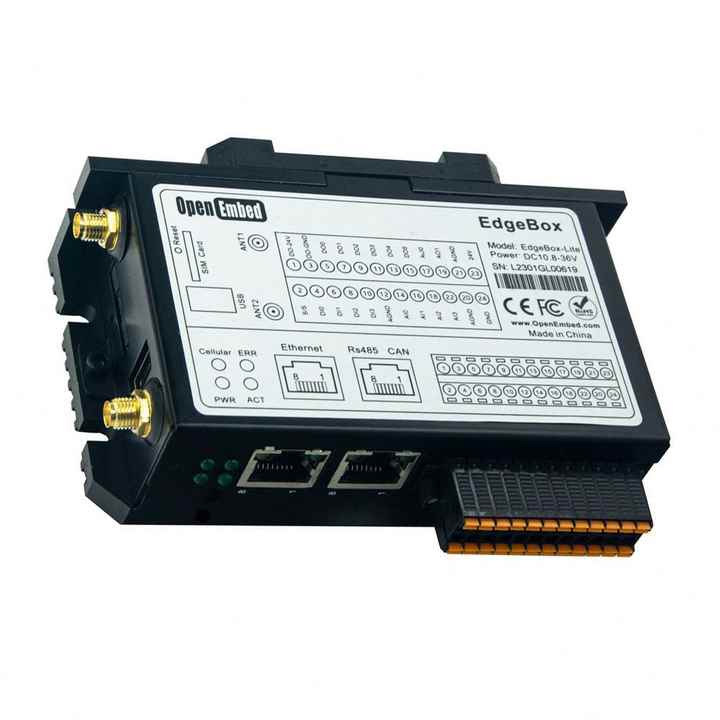 Industrial-grade Edge Computing controller, All-in-one ESP32 CAN IO 4G ...